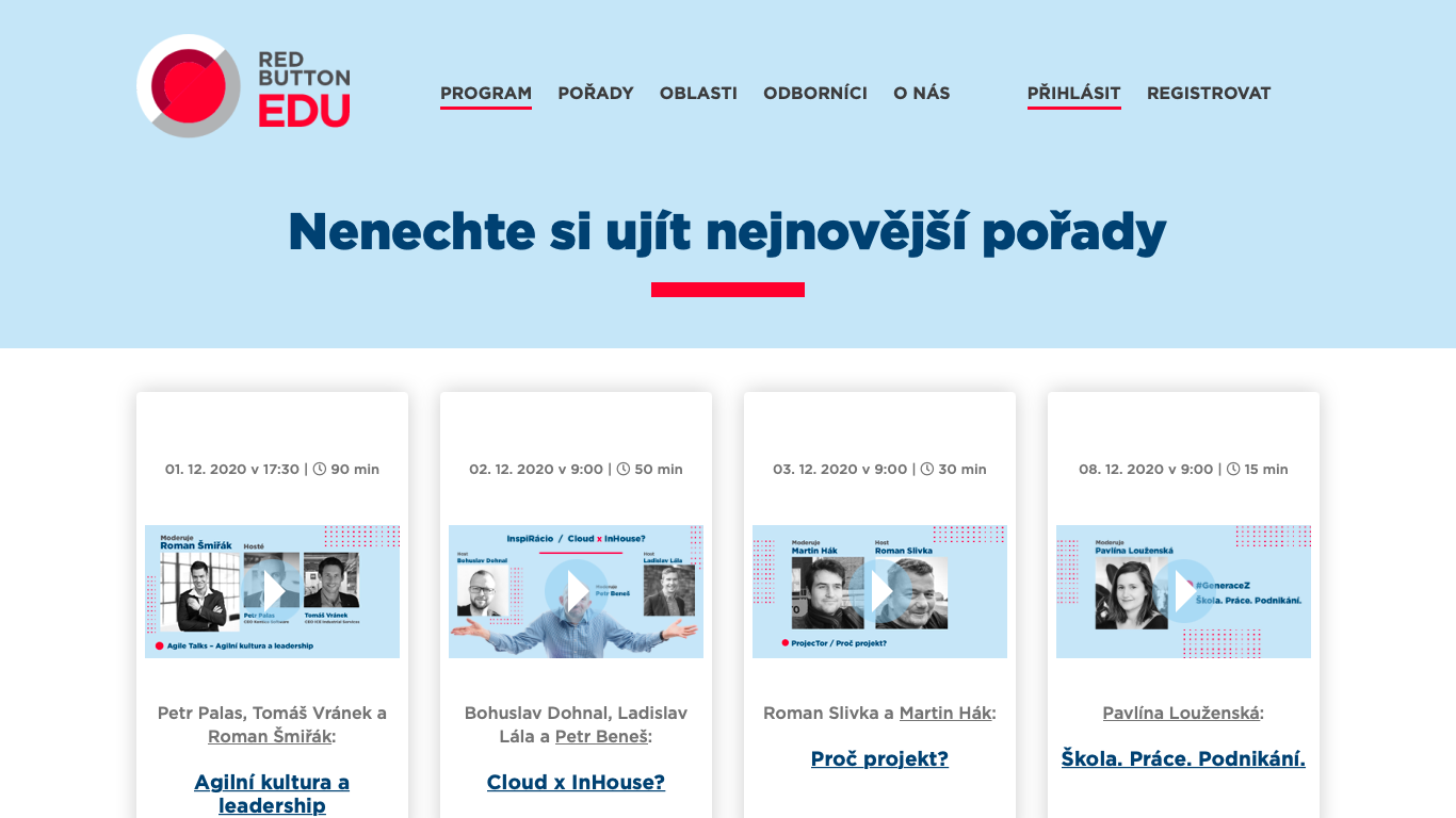 EDUtéka – Red Button EDU