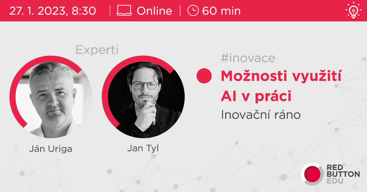Možnosti využití AI v práci – Red Button EDU