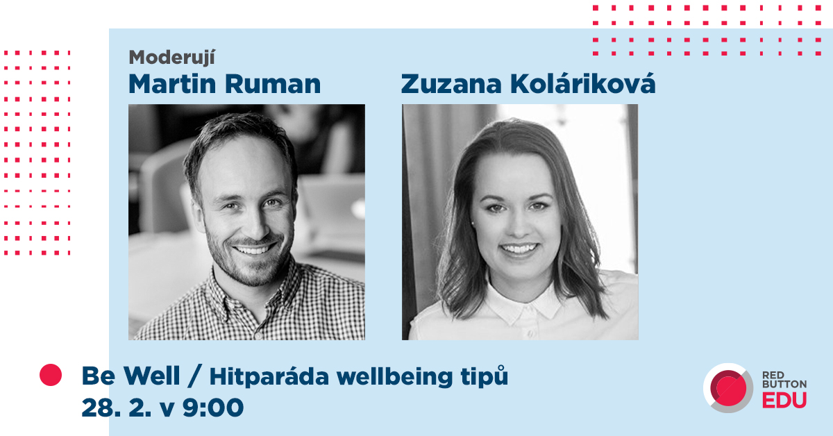 Hitparáda wellbeing tipů – Red Button EDU
