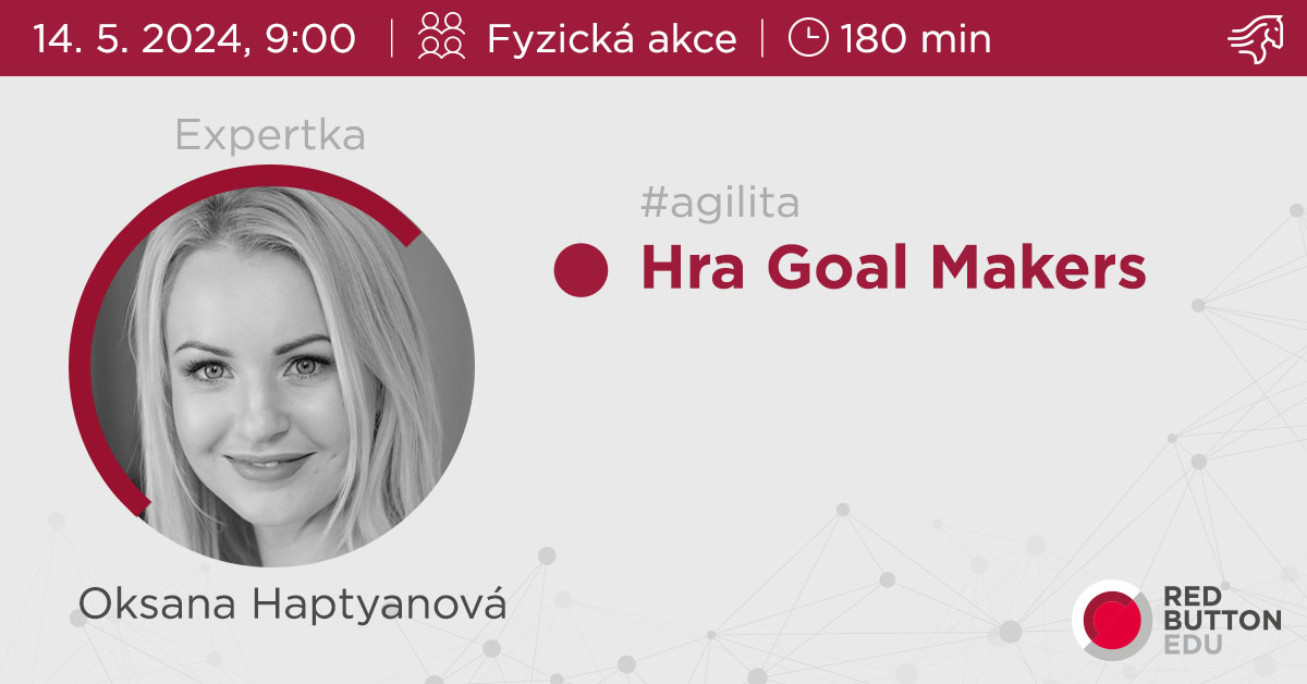 Hra Goal Makers – Red Button EDU